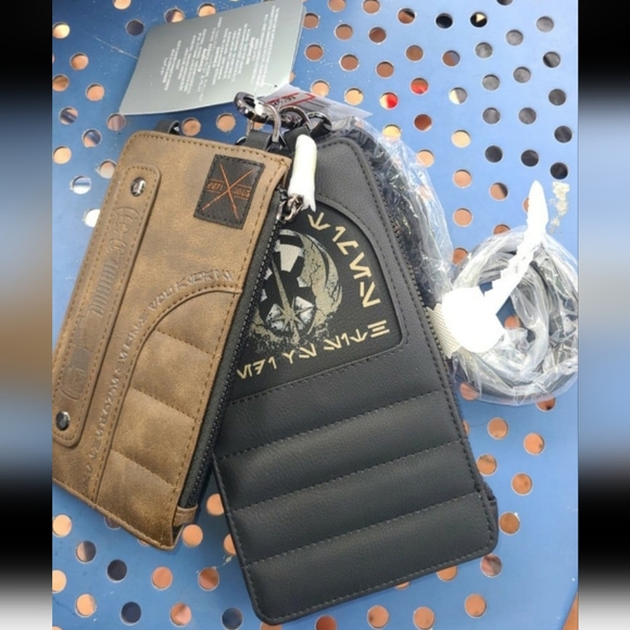 Disney | Bags | Disney Star Wars Jedi Obiwan Crossbody Purse Wallet ...